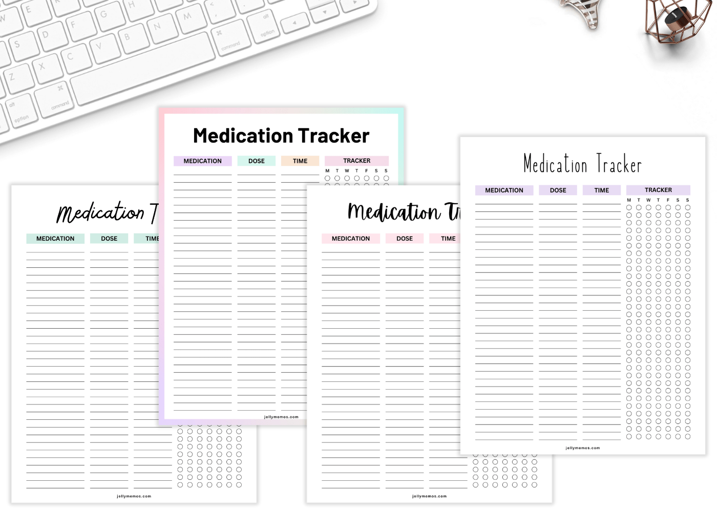Medication Tracker Printables (Perfect For Patients & Caregivers ...