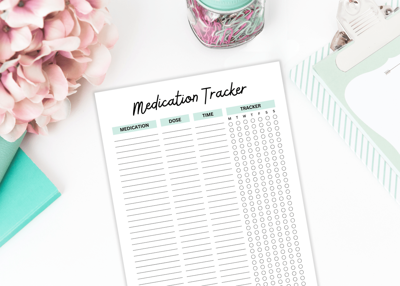 Medication Tracker Printables (Perfect For Patients & Caregivers ...